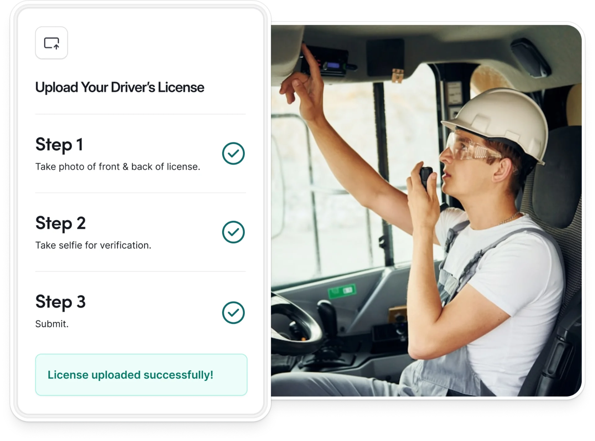 Driver’s License Verification for Rental Customers